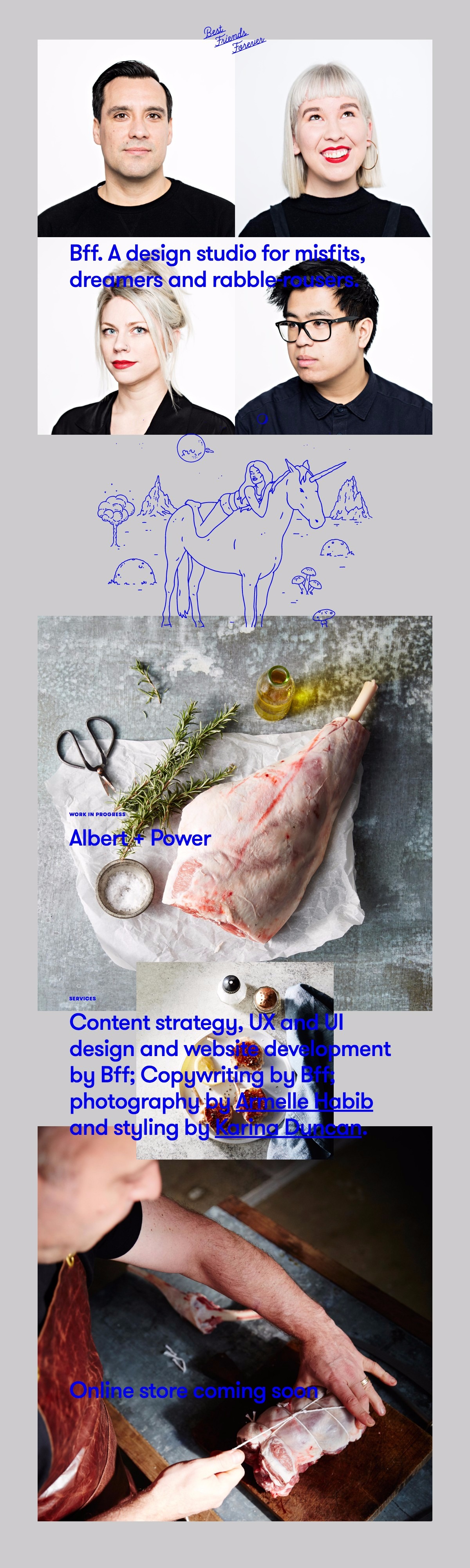 Best Friends Forever. A design studio for the new economy. | DRAWWWERS